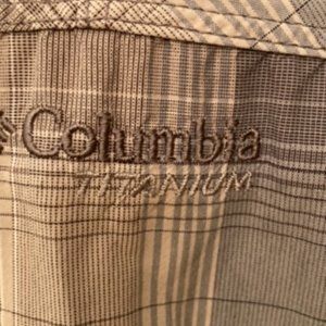 Columbia | Shirts | Columbia Titanium Short Sleeve Shirt Large | Poshmark
